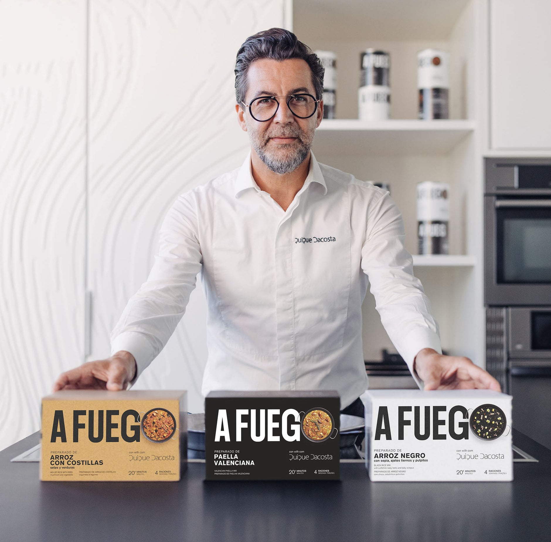 A Fuego with Quique Dacosta: Paella kits to cook at home – A Fuego con ...